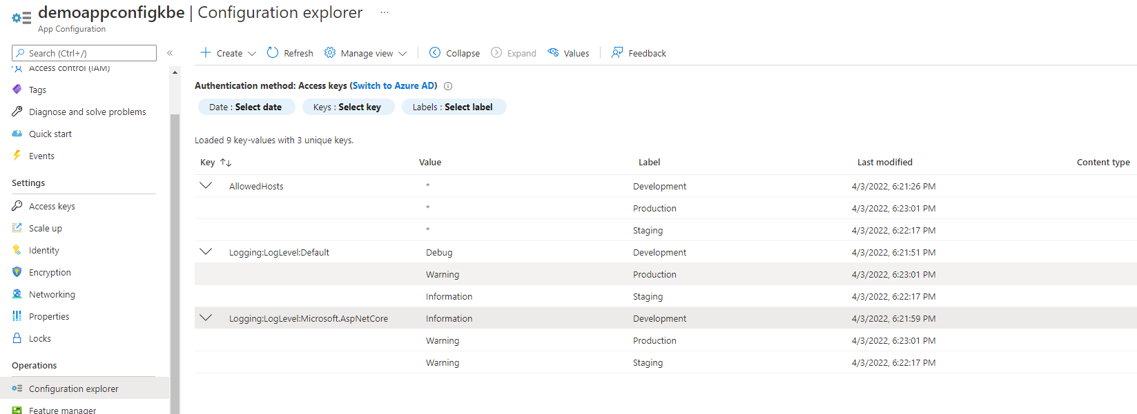 Configurez vos applications avec Azure App Configuration ! – Kevin ...